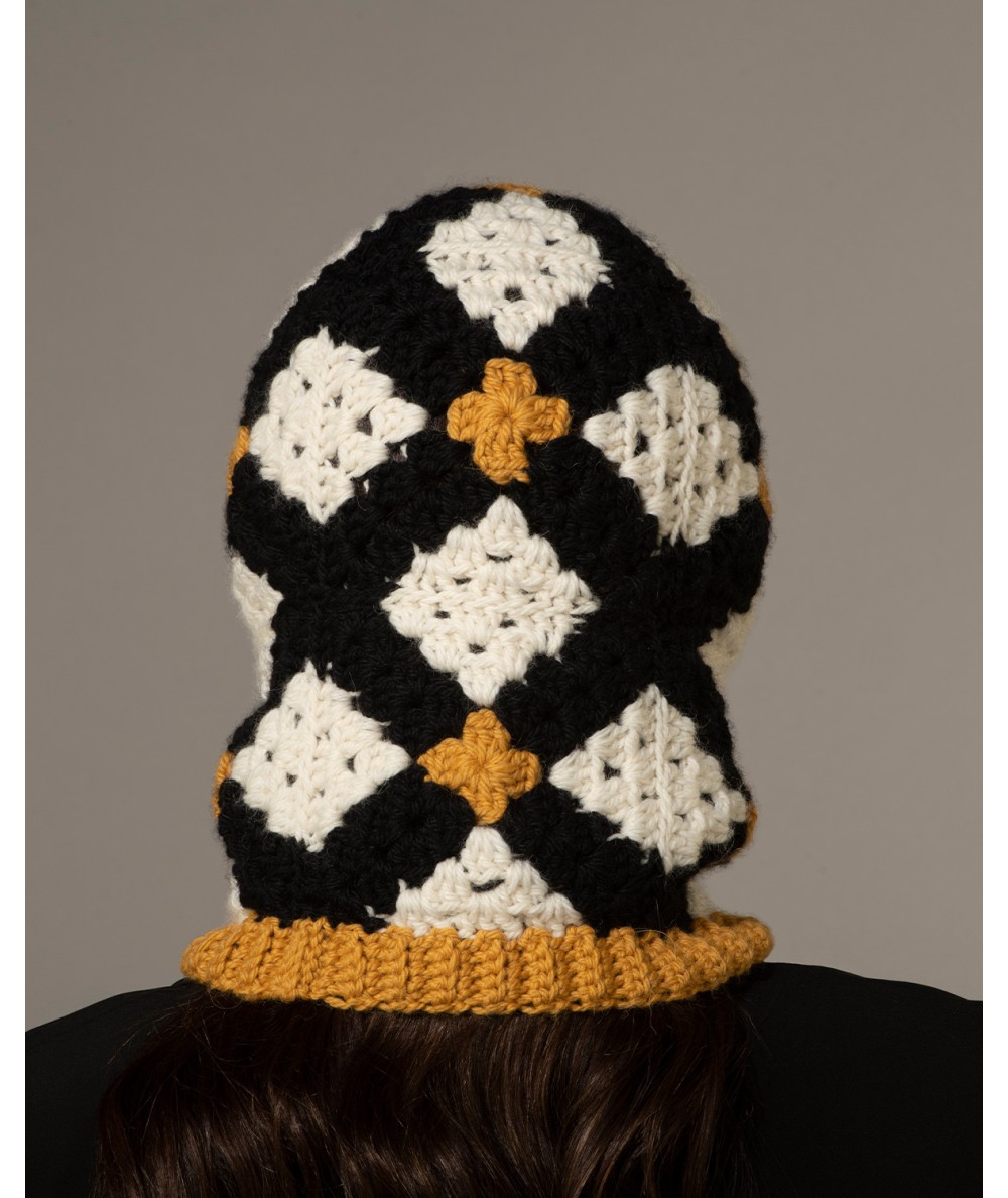 Balaclava Elise - Patrón de tejido a Crochet