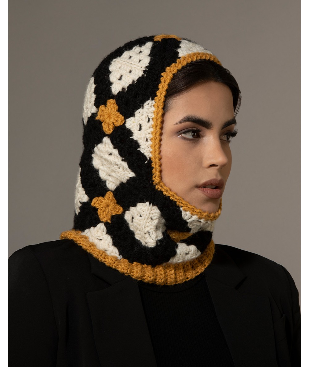 Balaclava Elise - Patrón de tejido a Crochet